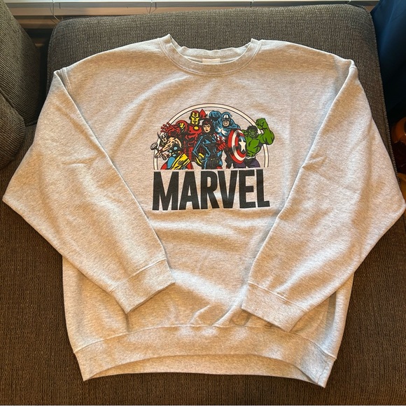 Marvel | Shirts | Marvel Avengers Pullover | Poshmark